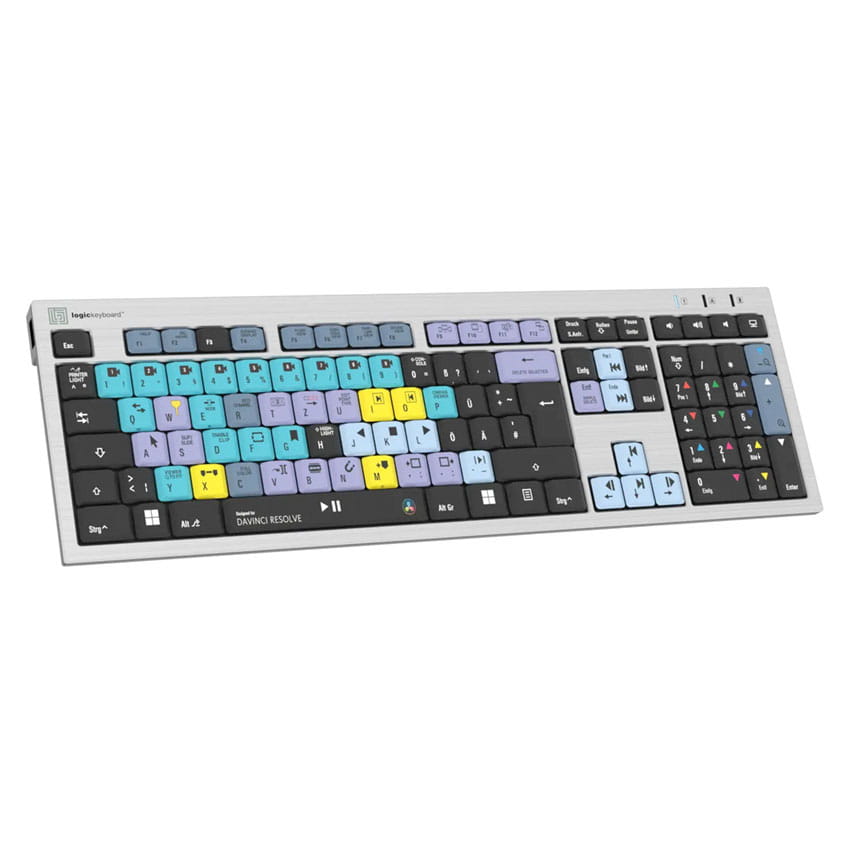 LogicKeyboard Keyboard DaVinci Resolve Classic English (Slim / PC ... LogicKeyboard Keyboard DaVinci Resolve Classic English (Slim / PC ...